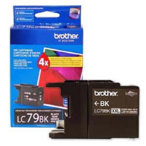 brtlc79bk brother ink cartridge, 2,400 page yield, black