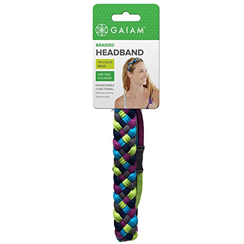 Gaiam 5-Braid Yoga Headband