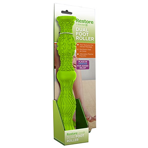 Gaiam Restore Dual Foot Massage Roller