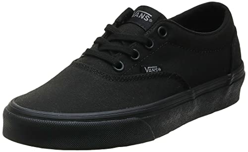 Vans Men's Atwood Trainers, Black (Black/Black Canvas), 10