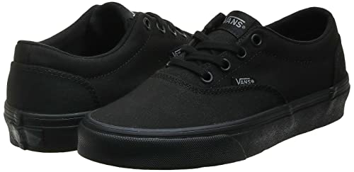 Vans Men's Atwood Trainers, Black (Black/Black Canvas), 10