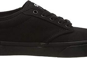 Vans Men's Atwood Trainers, Black (Black/Black Canvas), 10