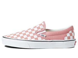 vans classic slip-on™ (checkerboard) rosette/true white men’s 5.5, women’s 7 medium