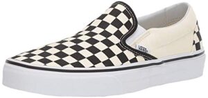 vans, slip-on, black/off-white checkerboard – 8.5 wmn/7 men (d) us