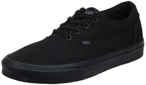 vans women’s doheny trainers, black canvas black black 186, 7.5