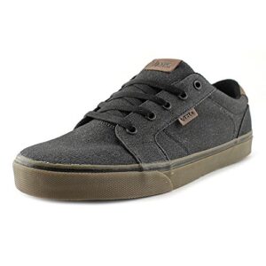 vans men’s skate shoe, waxed denim black gum, 12