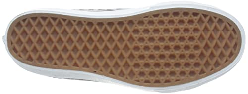 Vans Women's Hi-Top Platform Sneaker, Suede Plaid Mix Brown/White, 8