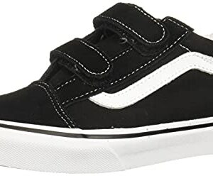 Vans Old Skool V Junior/Big Kids/Youth Shoes Black/White VN0A4UI16BT 4