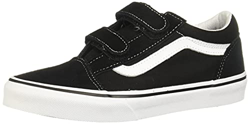 Vans Old Skool V Junior/Big Kids/Youth Shoes Black/White VN0A4UI16BT 4