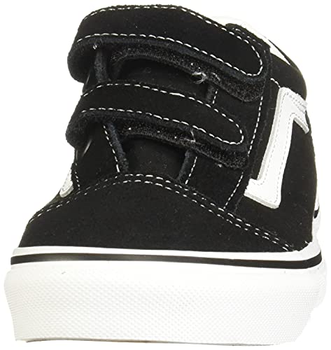 Vans Old Skool V Junior/Big Kids/Youth Shoes Black/White VN0A4UI16BT 4