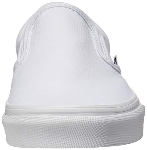 Vans Classic Slip On, True White, 9 B(M) US Women's / 7.5 D(M) US Men's