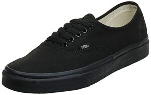 vans authentic(tm) core classics (40 m eu / 9 b(m) us women / 7.5 d(m) us men, black/black)