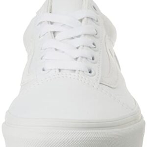 Vans Women's UA Old Skool Sneakers, True White, 9 Women/7.5 Men