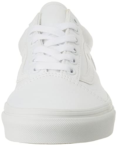 Vans Women's UA Old Skool Sneakers, True White, 9 Women/7.5 Men