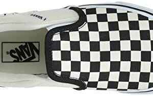 Vans Asher, Women’s Low-Top Sneakers, White (Checkerboard/Black/White), 6.5 US