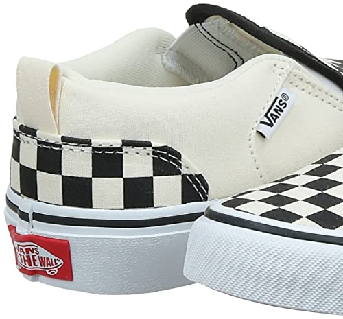 Vans Asher, Women’s Low-Top Sneakers, White (Checkerboard/Black/White), 6.5 US