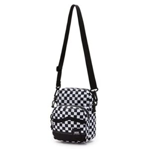 vans construct shoulder bag in checkered