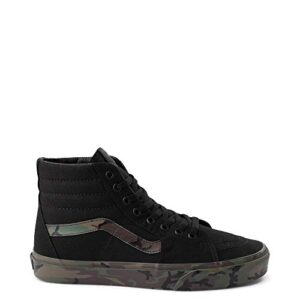 Vans Sk8 Hi Skate Shoe - Black/Camo (M10.5)