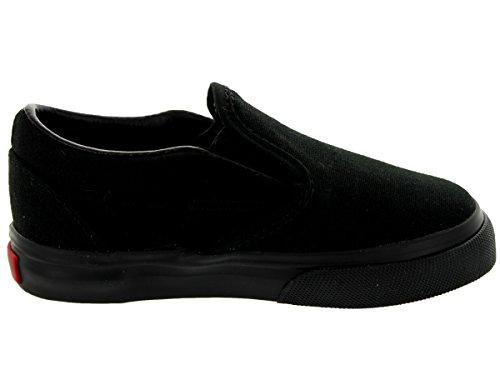 Vans Unisex-Child Classic Slip-ON-K, Black, 6 M US Toddler