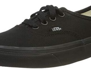 VANS VQ0DBKA Men's Authentic Pro Skate Shoes, Black/Black, 9 D(M) US