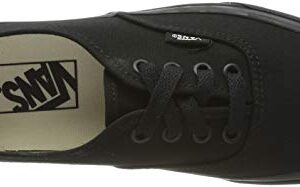 VANS VQ0DBKA Men's Authentic Pro Skate Shoes, Black/Black, 9 D(M) US