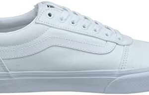 Vans Men's Ward Sneaker, Canvas White White, 10.5