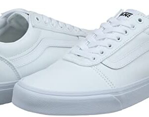 Vans Men's Ward Sneaker, Canvas White White, 10.5