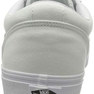 Vans Men's Ward Sneaker, Canvas White White, 10.5