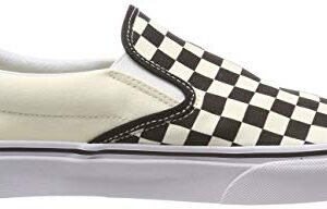 Vans Unisex Adults' Classic Slip On, Black/Off White Check, 7 UK