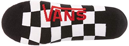 Vans mens CLASSIC SUPER NO SOCKS 3 PACK VN-0XTTRLM -, Red/White Check, Size 9.5