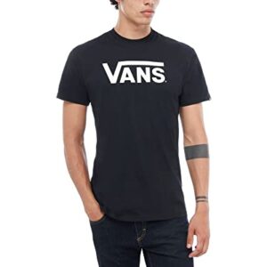 Vans Men's Classic Tee, Black/White, SM