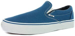 vans unisex classic slip-on(tm) core classics navy sneaker men’s 8.5, women’s 10 medium