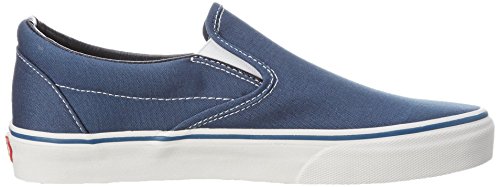 Vans Unisex Classic Slip-On(tm) Core Classics Navy Sneaker Men's 8.5, Women's 10 Medium