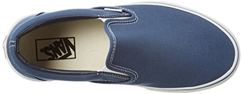 Vans Unisex Classic Slip-On(tm) Core Classics Navy Sneaker Men's 8.5, Women's 10 Medium