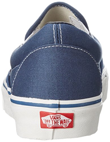 Vans Unisex Classic Slip-On(tm) Core Classics Navy Sneaker Men's 8.5, Women's 10 Medium