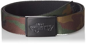 vans deppster ii web belt (camo, os)