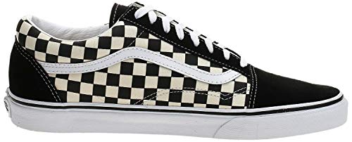 Vans Unisex Old Skool Primary Check Black/White 9 M US