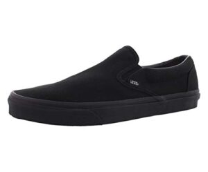 vans u classic slip-on black/black vn000eyebka 9.5 b(m) us women / 8 d(m) us men