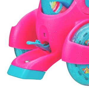 Roller Derby Fun Roll Adjustable Roller Skates for Beginners, Boys & Girls