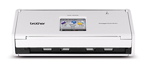 BROTHER Sheetfed Scanner ADS-1500W COMPACT CLR SCANNER UP TO 18PPM DUPLEX / ADS-1500W /