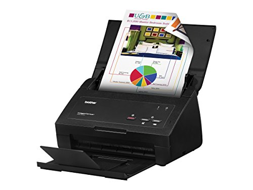 Brother ImageCenter, High-Speed Desktop Document Scanner, ADS-2000e, Multiple-Page Scanning, Multiple Scan Destinations, Duplex Scanning