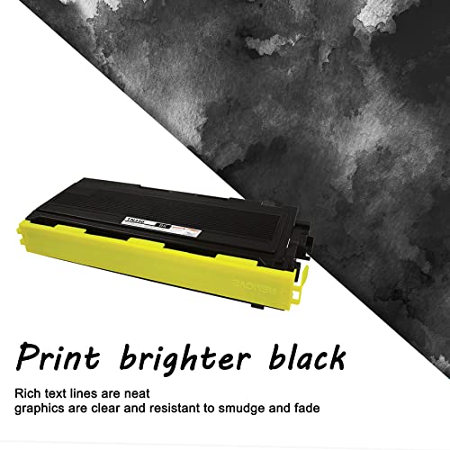 TN350 Toner Cartridge Compatible 2 Pack TN350 Black Replacement for Brother TN350 TN-350 DCP-7010 7020 7025 IntelliFax 2820 2910 2920 2850 MFC-7220 7225 7820 7420 HL-2040 2070N 2030 2040R Printer