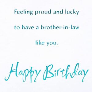 American Greetings Birthday Card for Brother-In-Law (Feeling Proud)