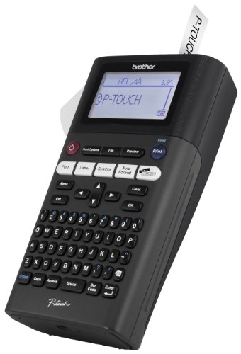 Brother P-touch, PTH300, Portable Label Maker, One-Touch Formatting, Vivid Bright Display, Fast Printing Speeds, Black