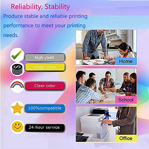 Tuobo Compatible Ink Cartridge Replacement for Brother LC3029 XXL LC 3029 to use with MFC-J5830DW MFC-J5830DWXL MFC-J5930DW MFC-J6535DW MFC-J6535DWXL MFC-J6935DW (2 Sets+2 BK)