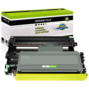 greencycle drum unit + toner cartridge replacements compatible for brother dr-360 tn-360 mfc-7340/7345n/7440n/7840w hl-2140/2170w dcp-7030/7040 printer