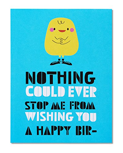 American Greetings Funny Birthday Card (Distracted Squirrel)