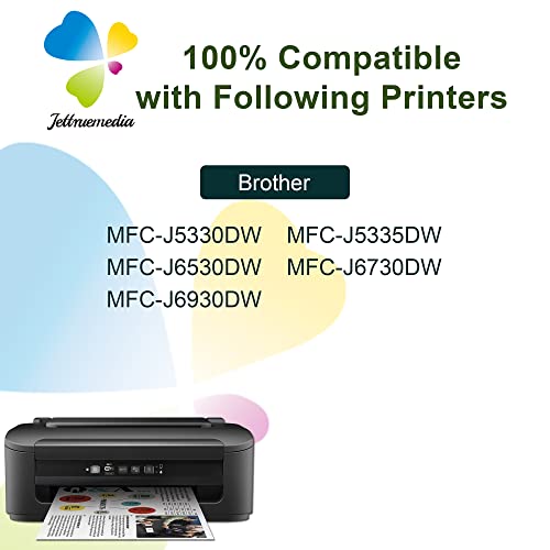 JTM LC3019 XXL Compatible Ink Cartridge Replacement for Brother LC3019XXL Work with MFC-J5330DW, MFC-J6730DW, MFC-J6930DW, MFC-J5335DW, MFC-J6530DW, 10-Pack…