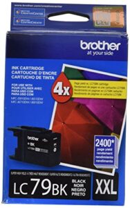 brother lc79bk lc79bk innobella super high-yield ink, black