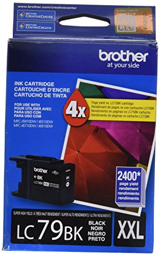 Brother Lc79bk Lc79bk Innobella Super High-Yield Ink, Black